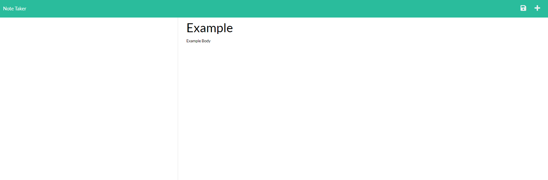 Module 11 Challenge | note-taker